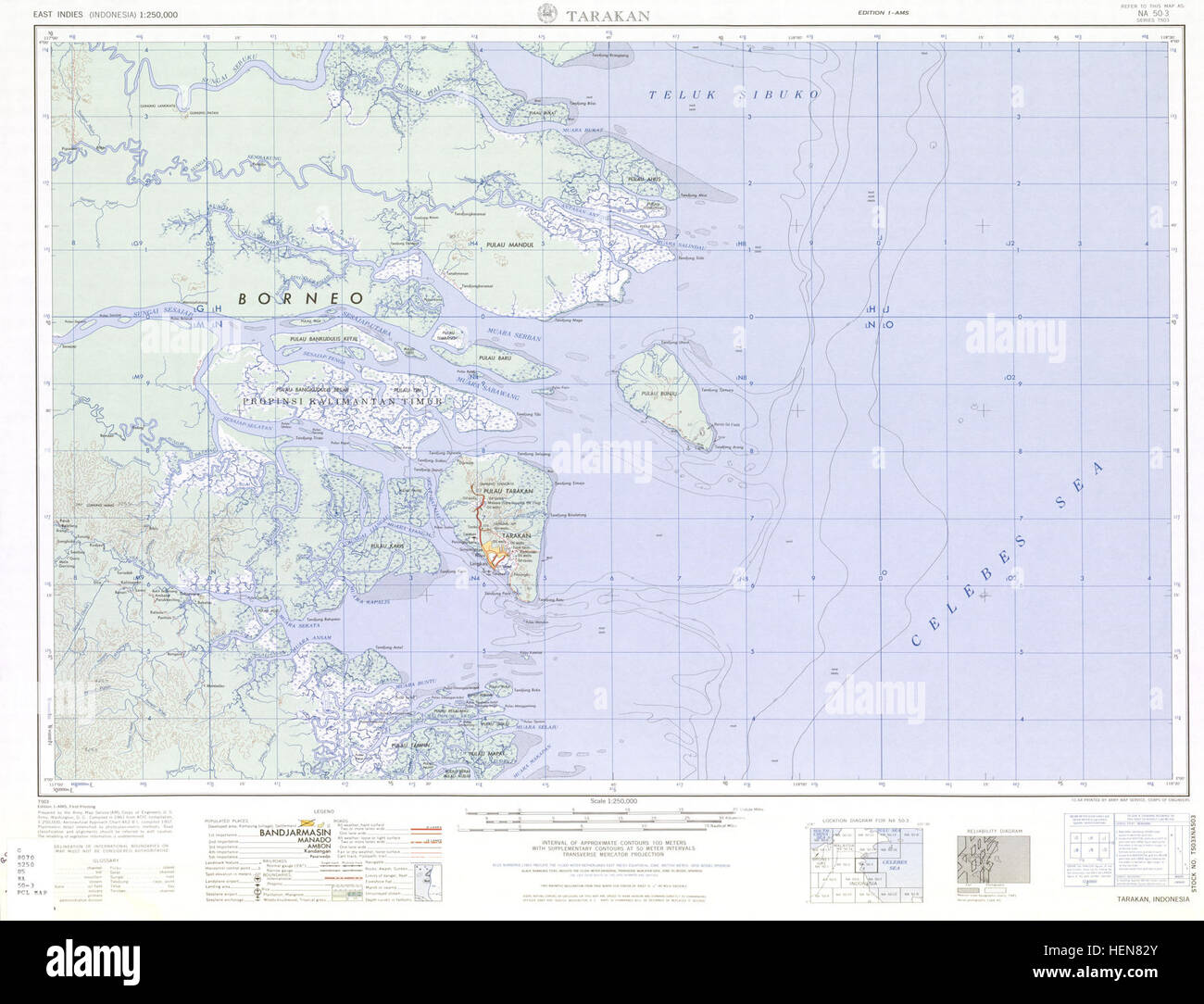 1961 map hi-res stock photography and images - Alamy