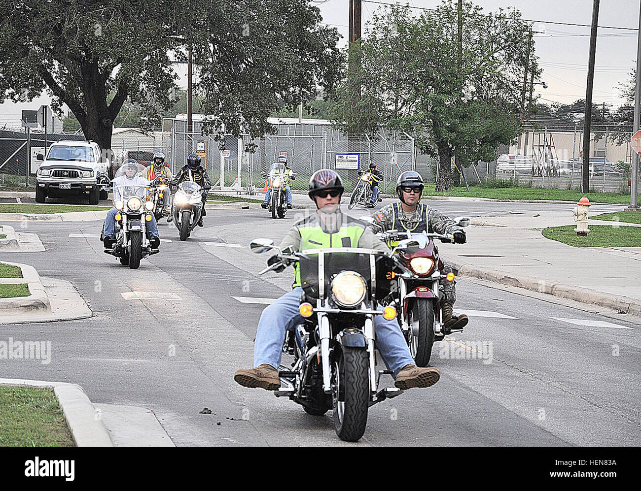 US Army 53223 Motorcycle Safety ride Stock Photo - Alamy