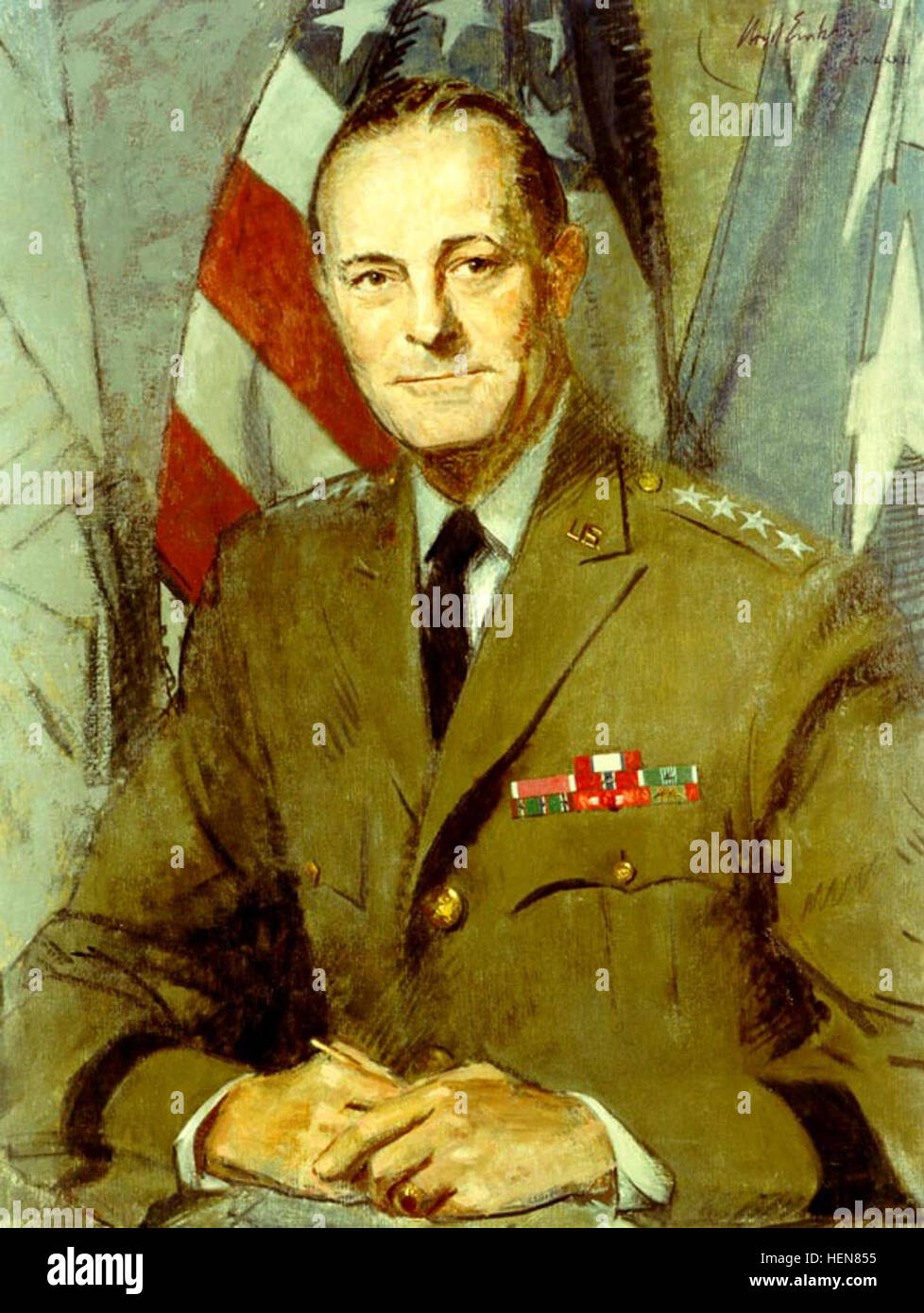 Gen Earle Wheeler Stock Photo - Alamy