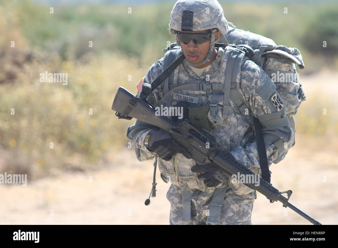 A radar repairer from Company B, 72nd Brigade Support Battalion, 212th ...