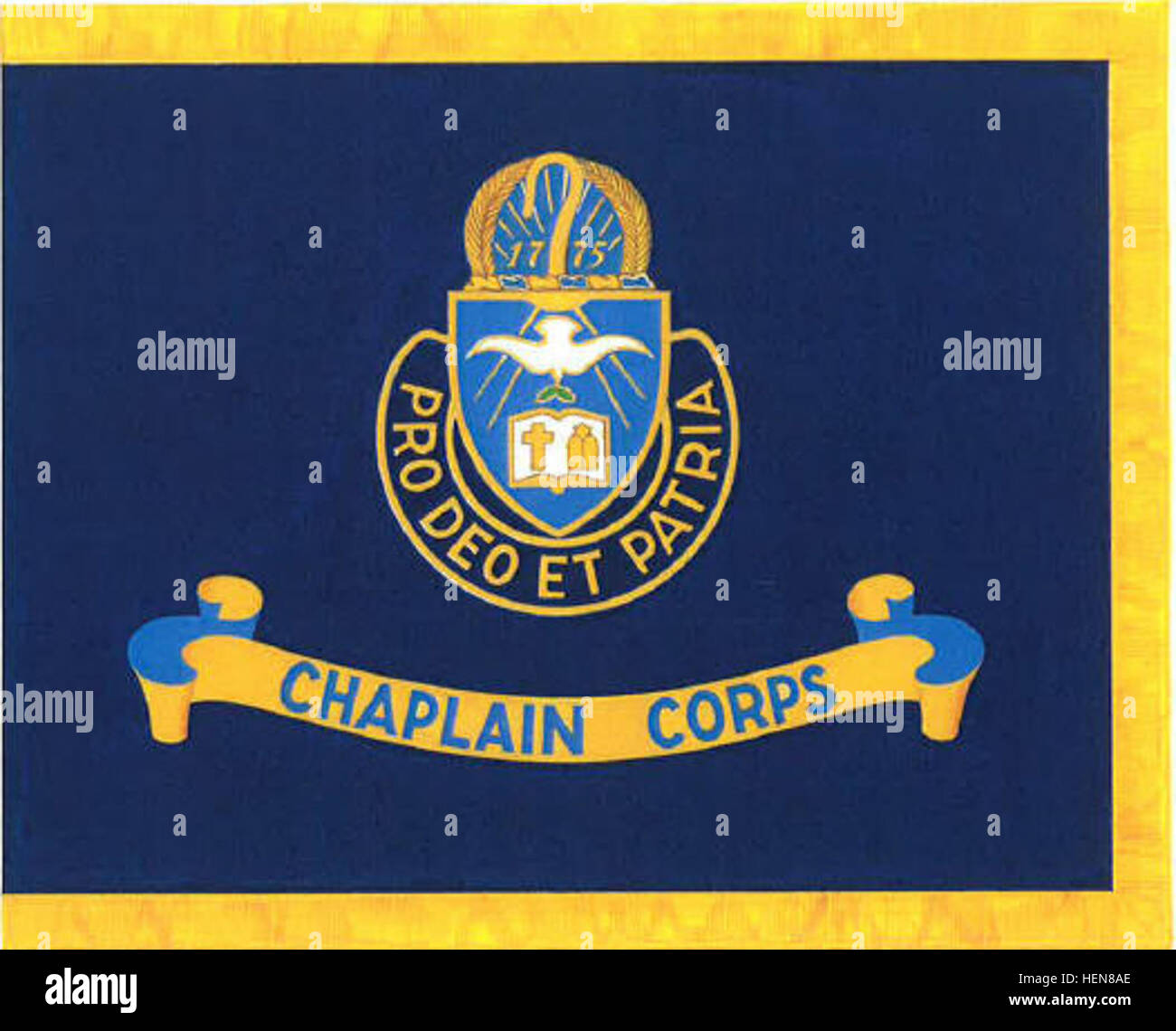U.S. Army Chaplain Corps Flag Stock Photo - Alamy