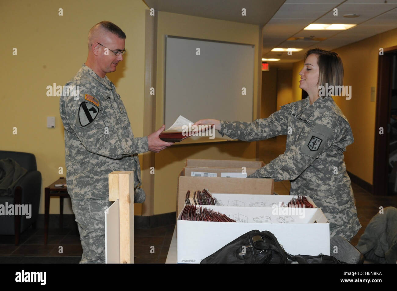 Spc. Emily Clayton, 94th Engineer Battalion S-1, Human Resource ...