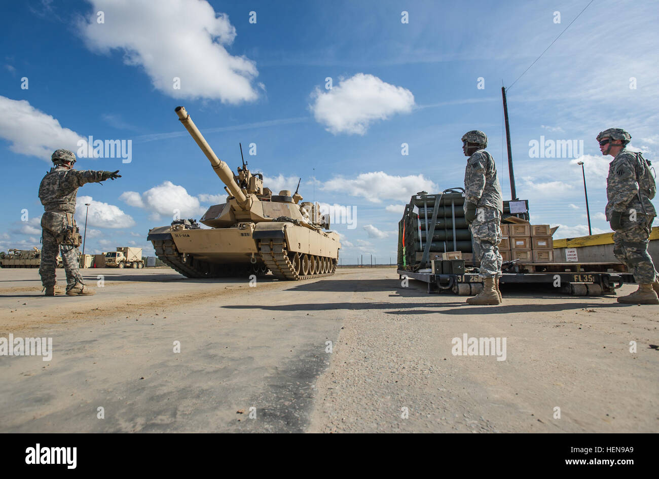 A soldier from Company D, 1st Battalion, 64th Armor Regiment "Desert ...