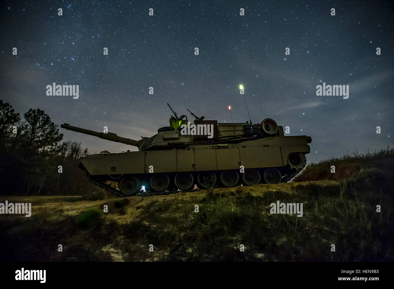 FORT STEWART, Ga. -- An M1A2SEP Abrams tank from Company D, 1st ...