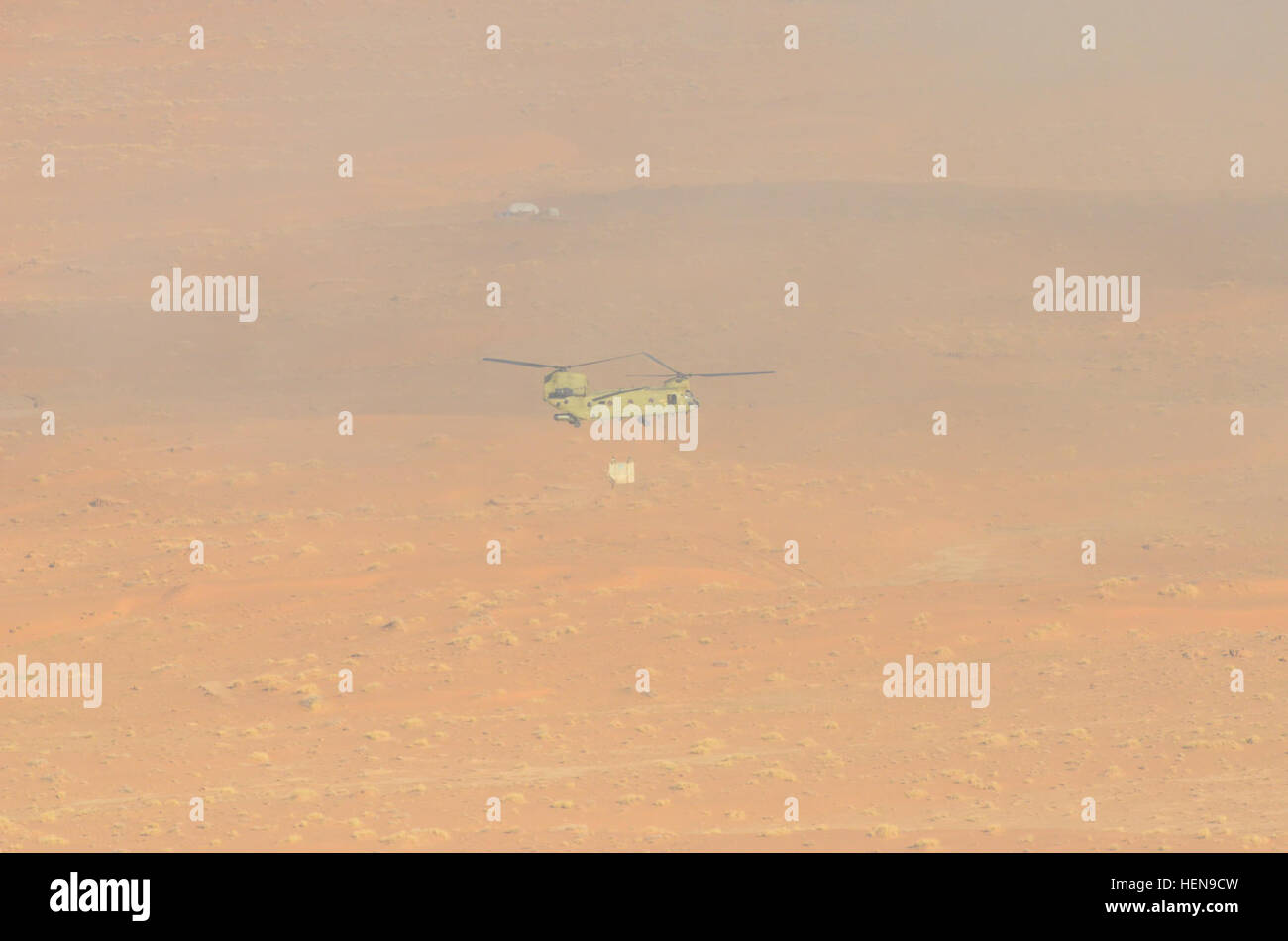 A CH-47 Chinook with Task Force Demon, 1st Combat Aviation Brigade, 1st ...