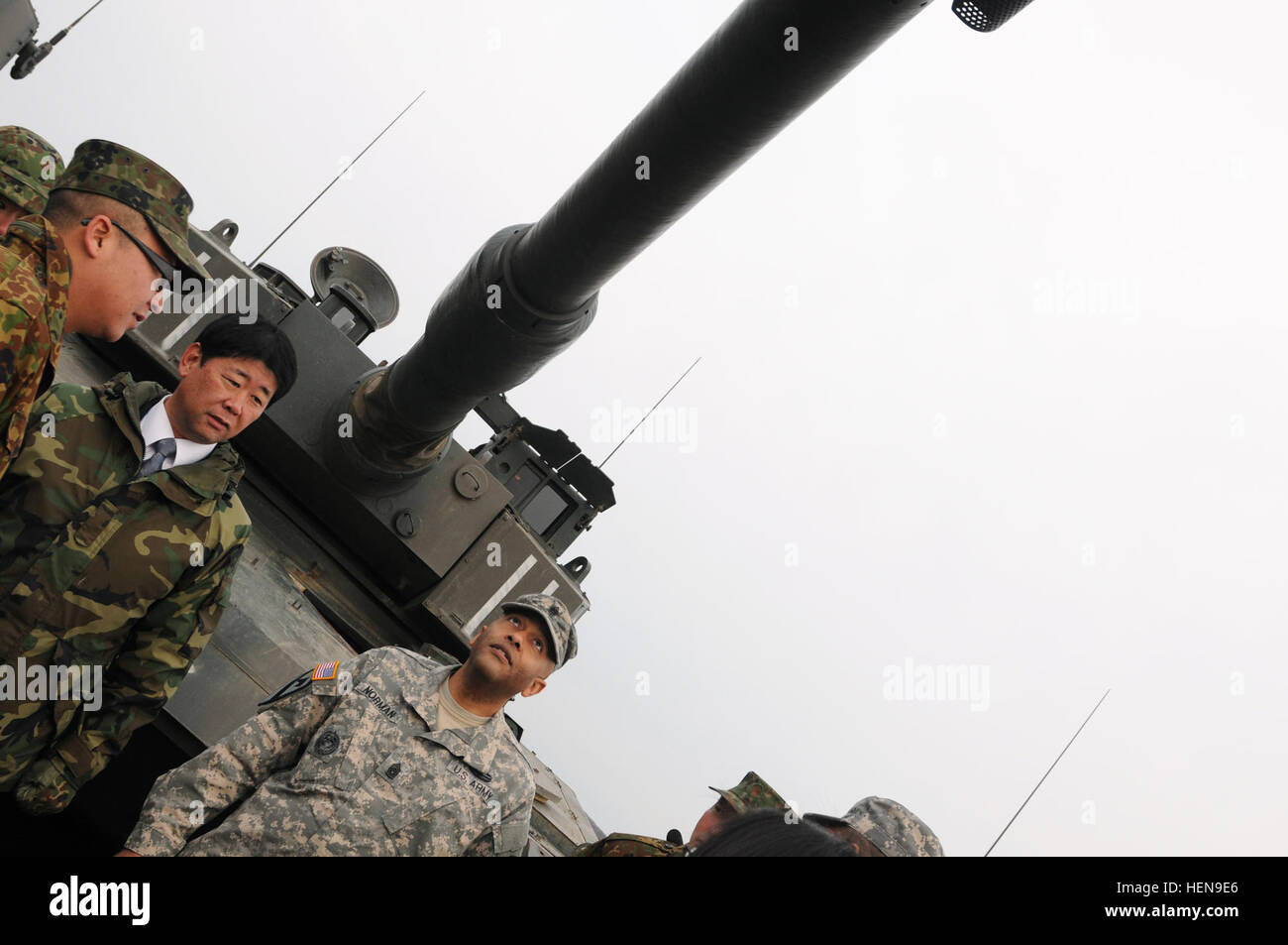 Command Sgt. Maj. James Norman, I Corps senior enlisted leader ...