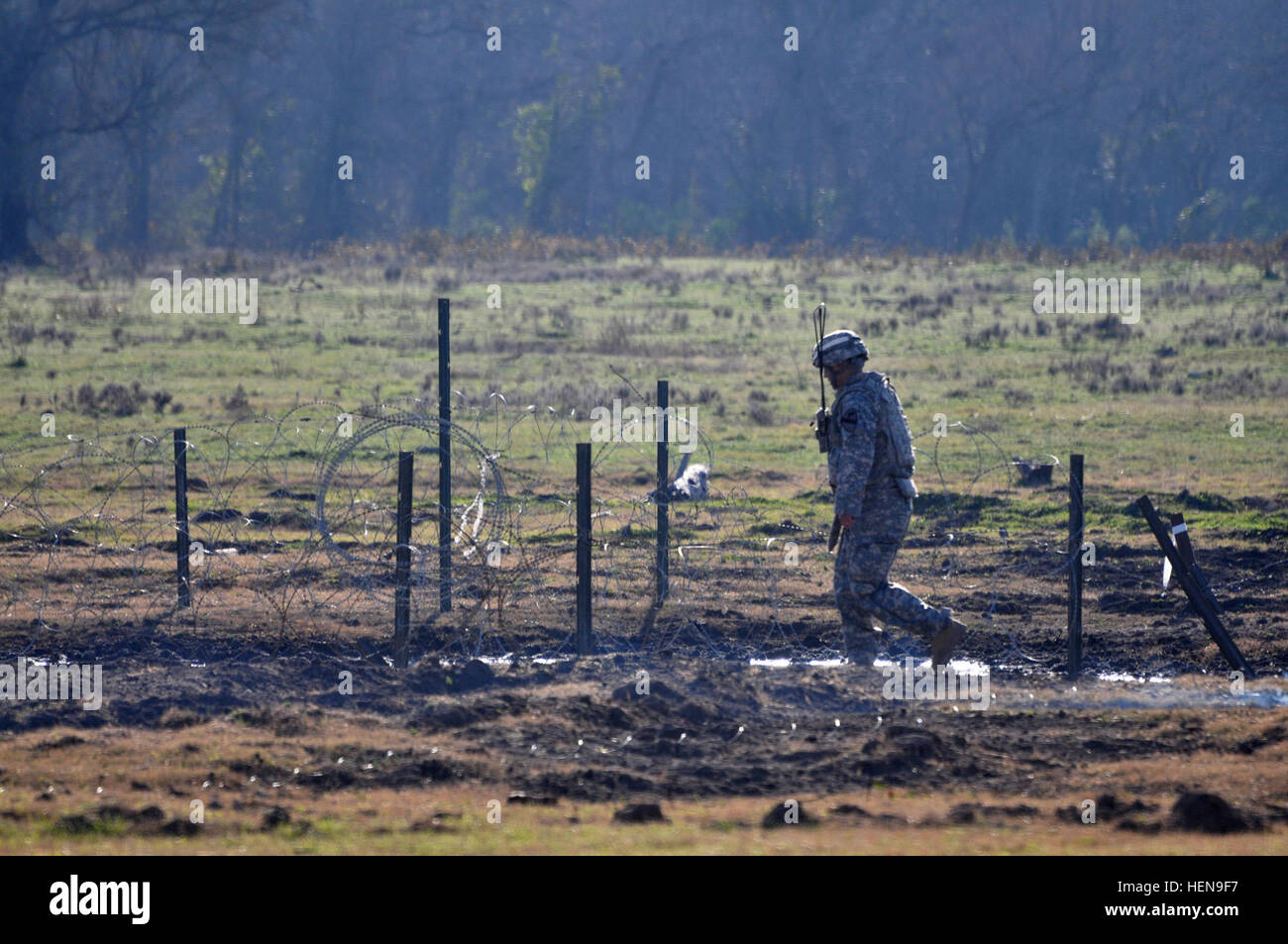 Sgt. 1st Class David Melendez, the range safety officer for the ...