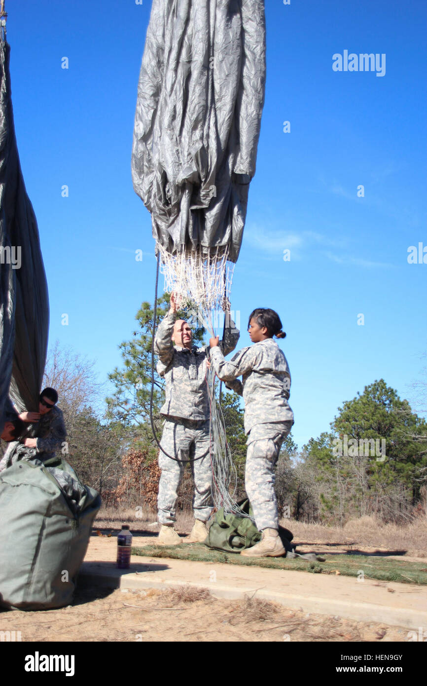 Paratroopers complete an airborne operation at Luzon Drop Zone, Camp ...