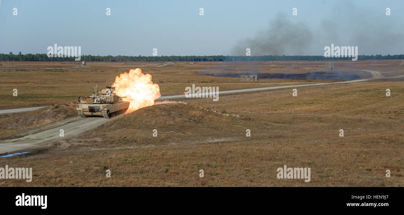 FORT STEWART, Ga. -- An M1A2SEP Abrams Tank from Company C, 1st ...