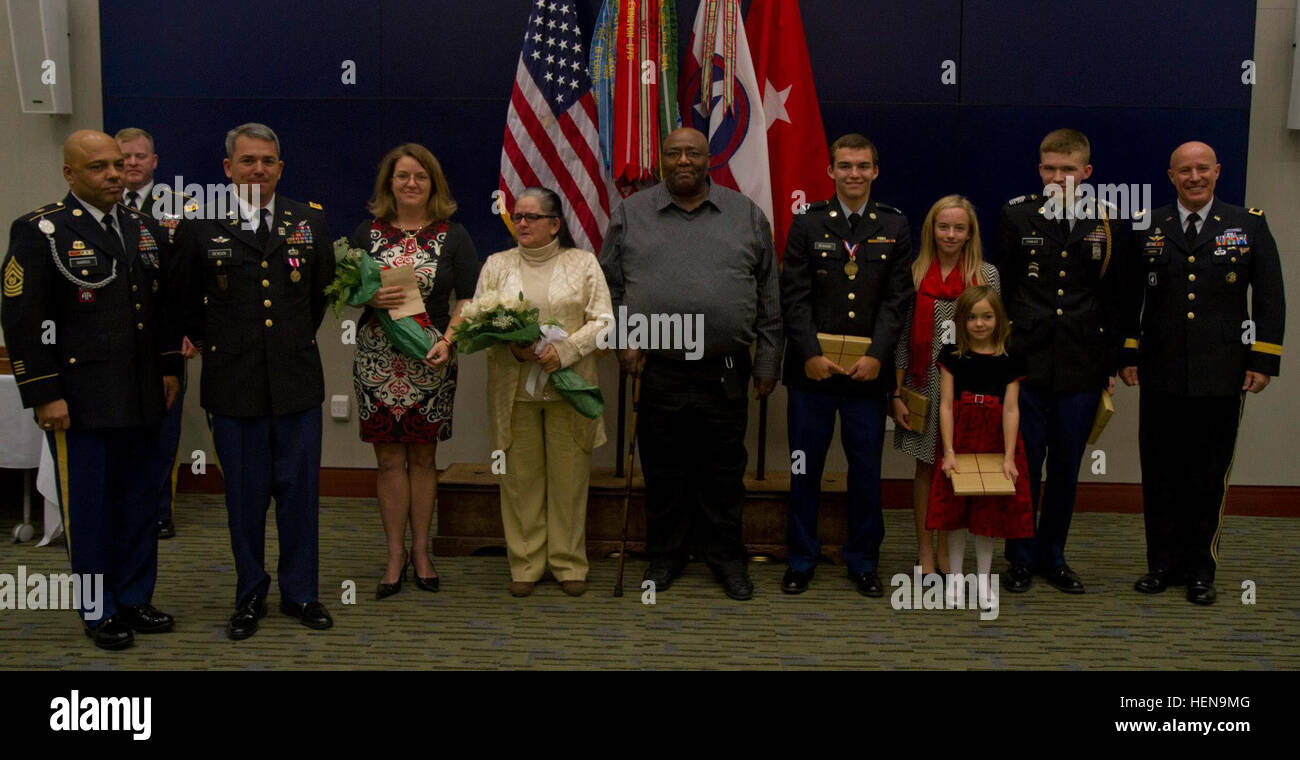 Maj. Scottie "Joe" Benson (second from left), aviation test officer, U ...