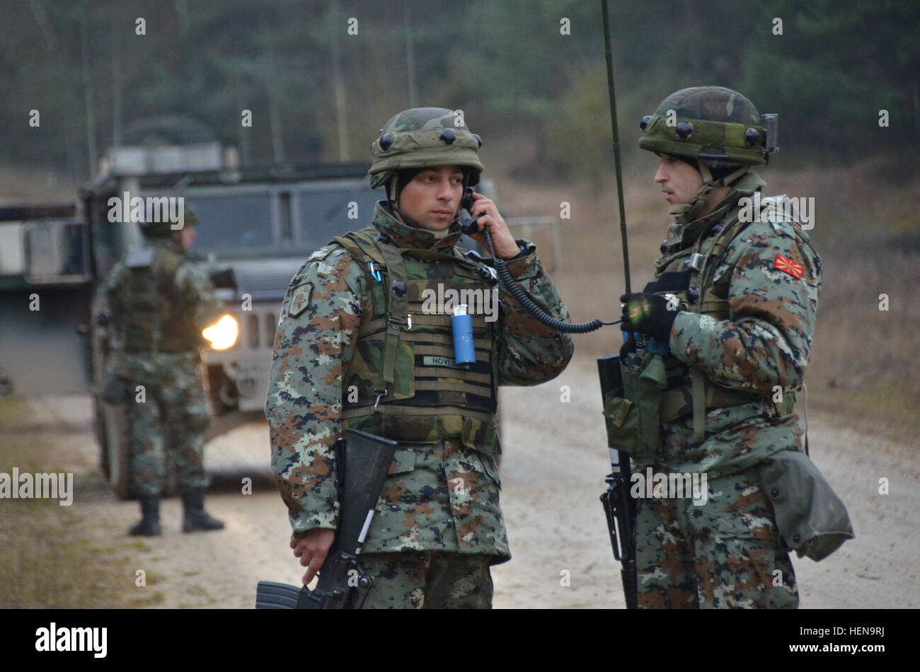 Military advisor team hi-res stock photography and images - Alamy