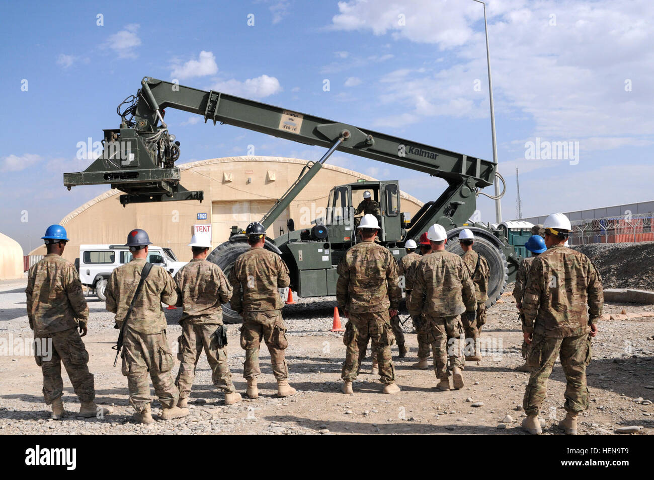 Rough terrain container handler hi-res stock photography and images - Alamy