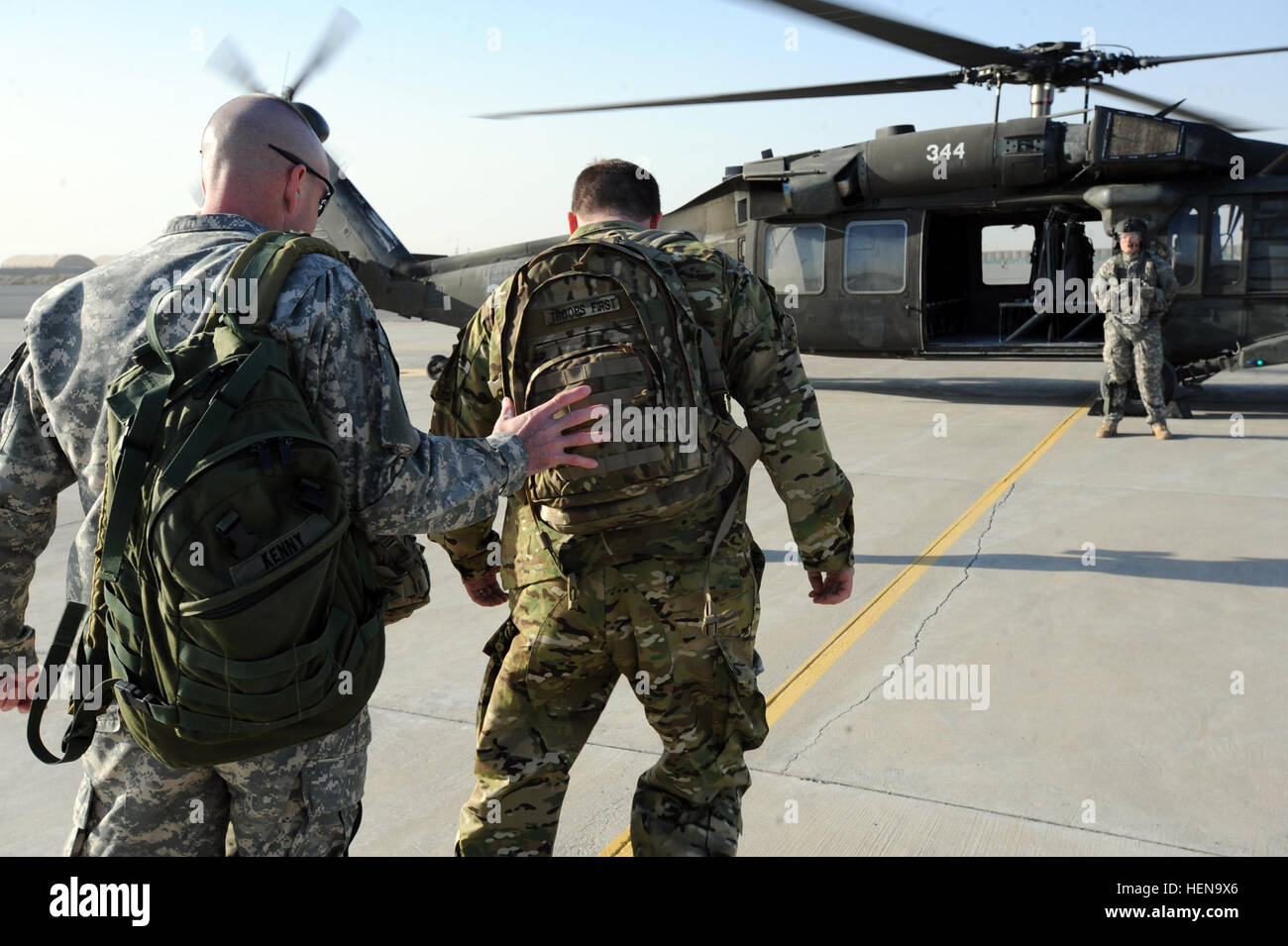Command Sgt. Maj. Thomas Kenny, Area Support Group-Kuwait command ...