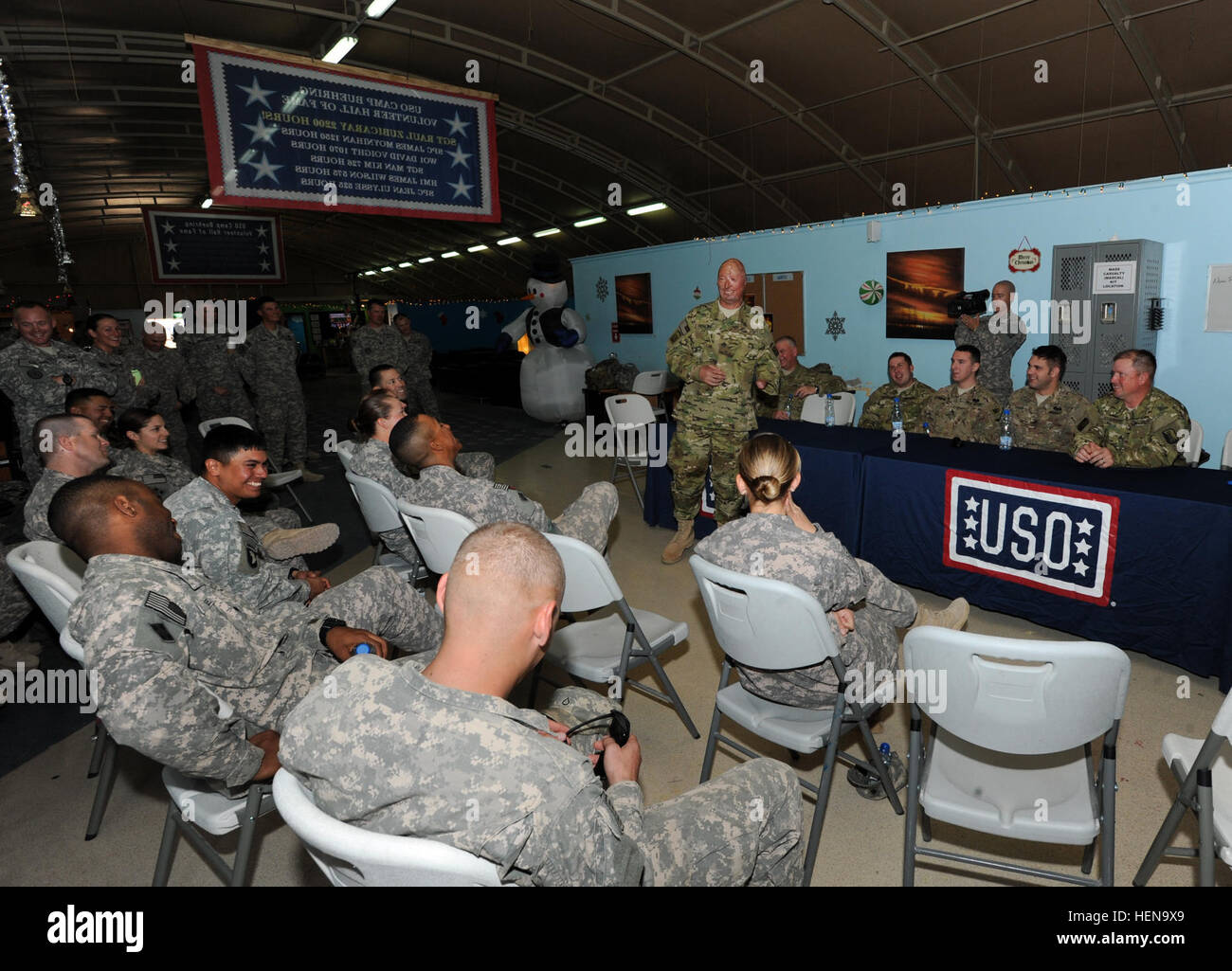 Retired Staff. Sgt. Robert Henline, now a stand-up comedian and ...