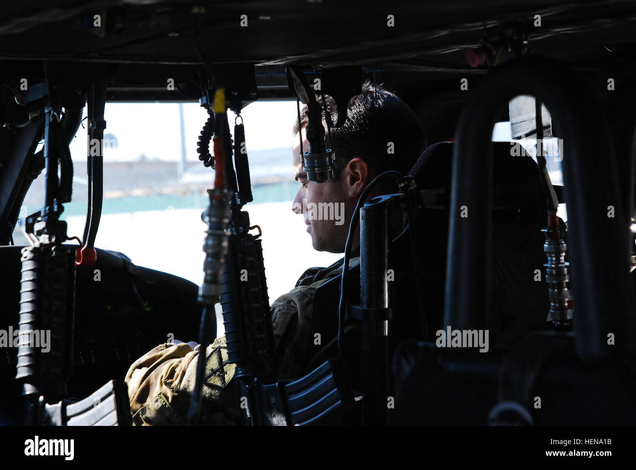 1st Lt. Kyle Tuttle, a UH-60M Black Hawk helicopter pilot assigned to C ...
