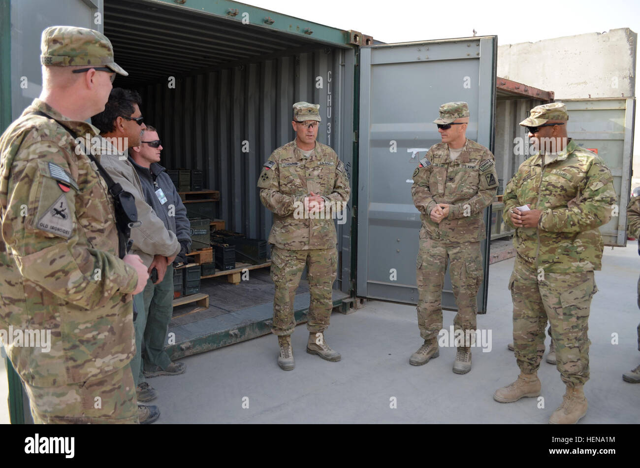Phoenix native, Col. Mark D. Collins, commander, 82nd Sustainment ...
