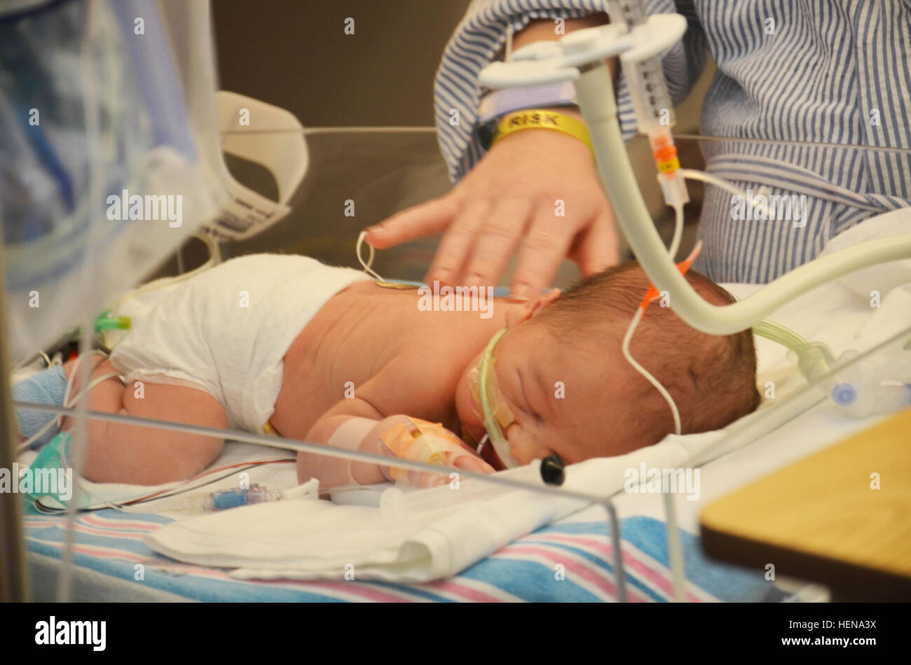 Fisher Alan Newman, first child of Spc. Justin and Sabrina Newman, was ...