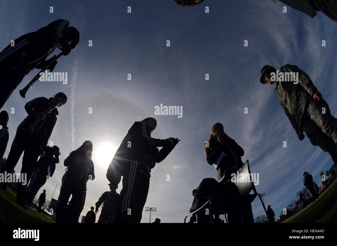 Justin Ahn, ROTC cadet from New York University in New York City, helps ...