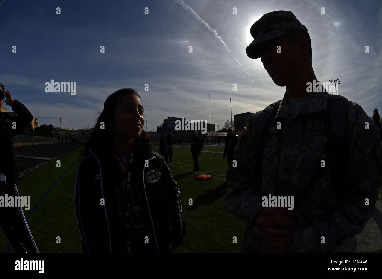 Justin Ahn, ROTC cadet from New York University in New York City ...