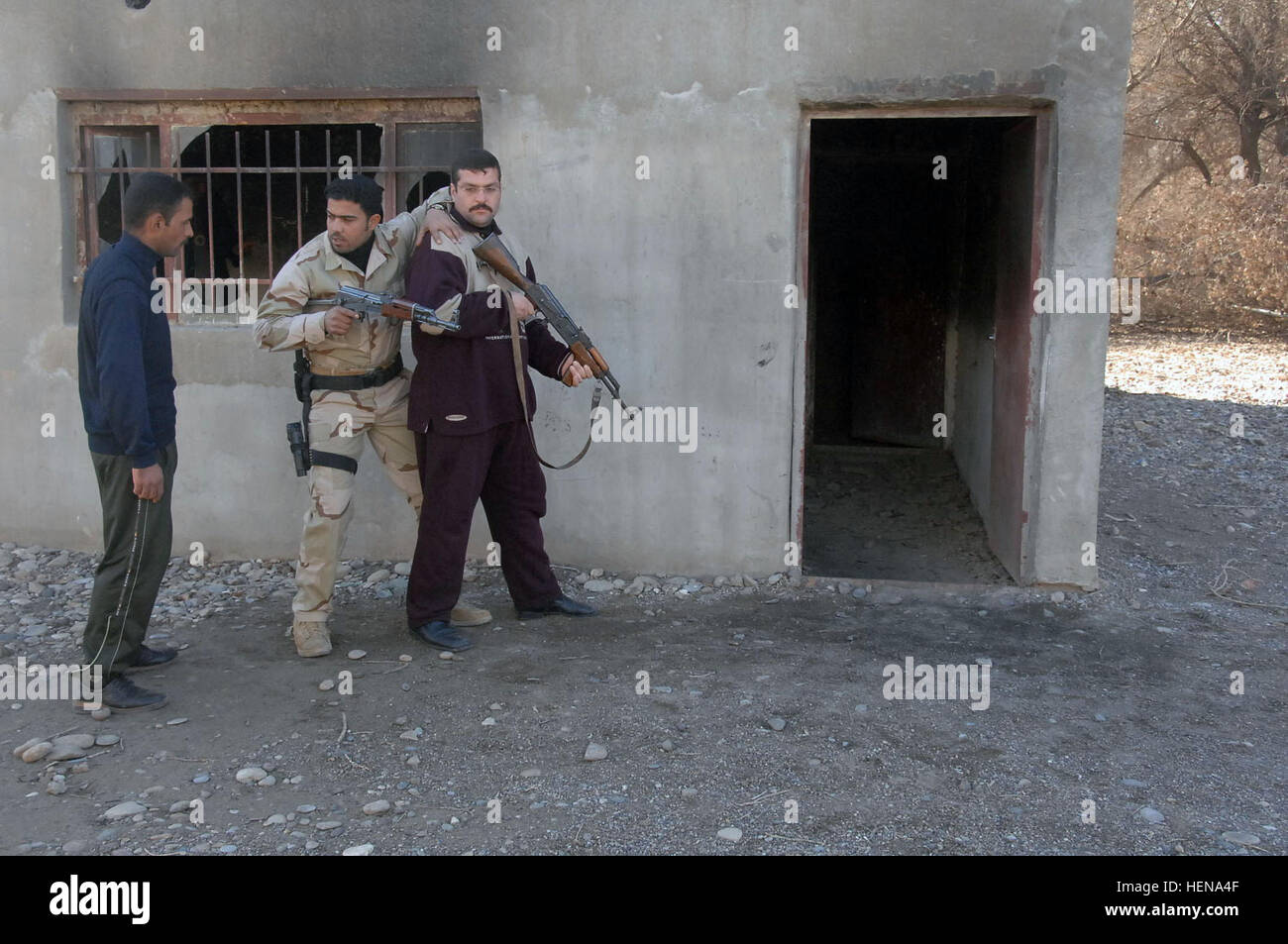 U.S. Army Soldiers of the 56th Military Police Company, 101st Airborne ...