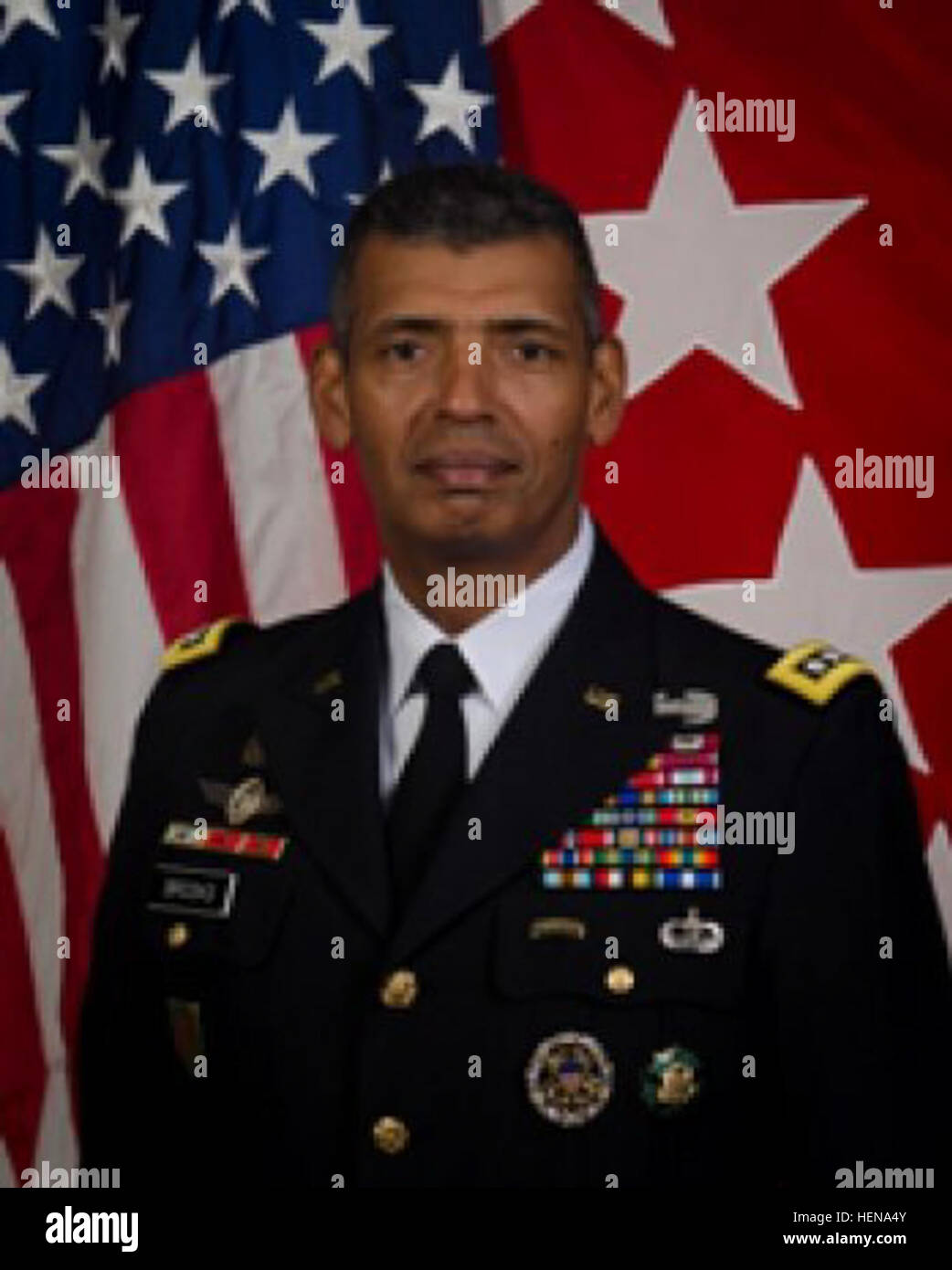 General Vincent K. Brooks in ACUs Stock Photo - Alamy