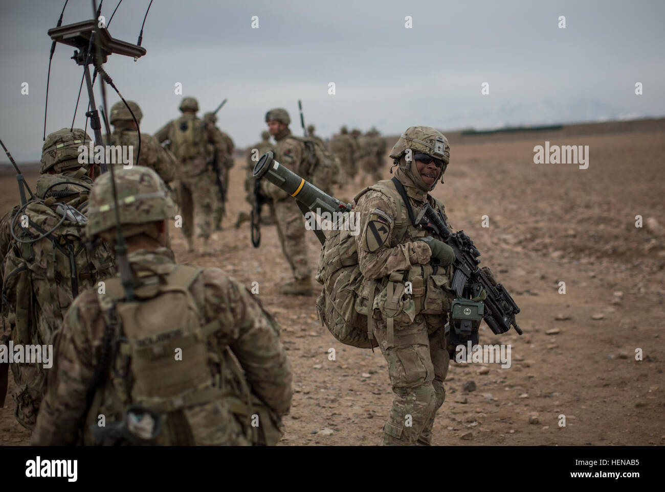 Soldiers from Company C, 1st Squadron, 8th Cavalry Regiment, 2nd ...