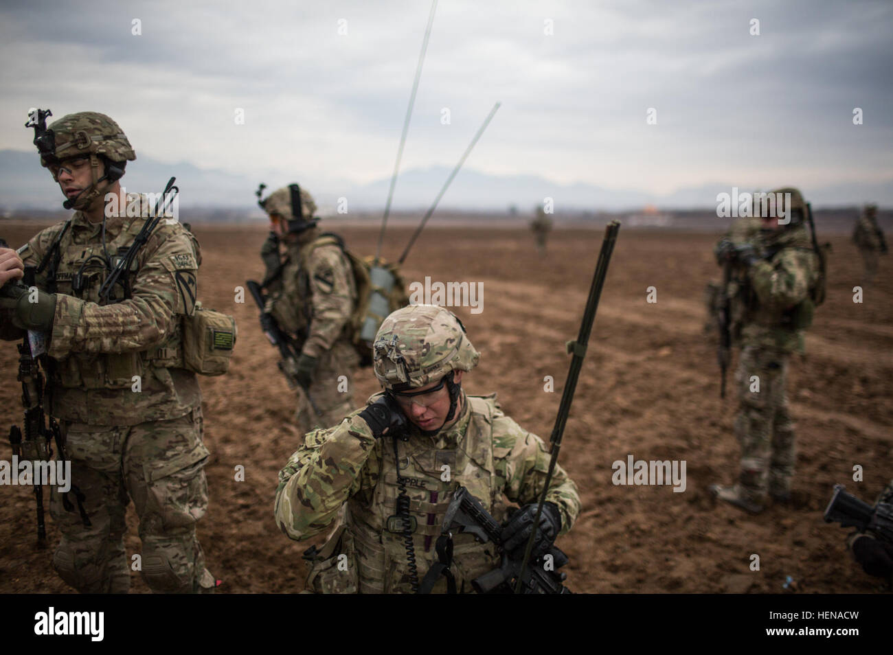 Soldiers from Company C, 1st Squadron, 8th Cavalry Regiment, 2nd ...