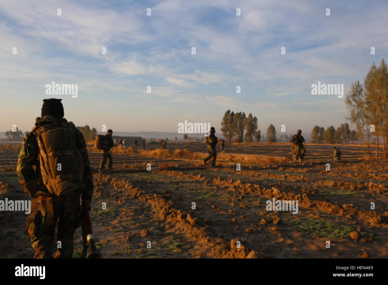 Afghan National Army commandos with the 3rd Tolai, 3rd Special ...