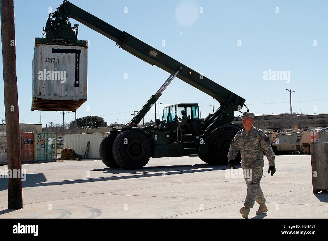Sgt. Gustavo Ocasio, a motor transport operator assigned to Company A ...