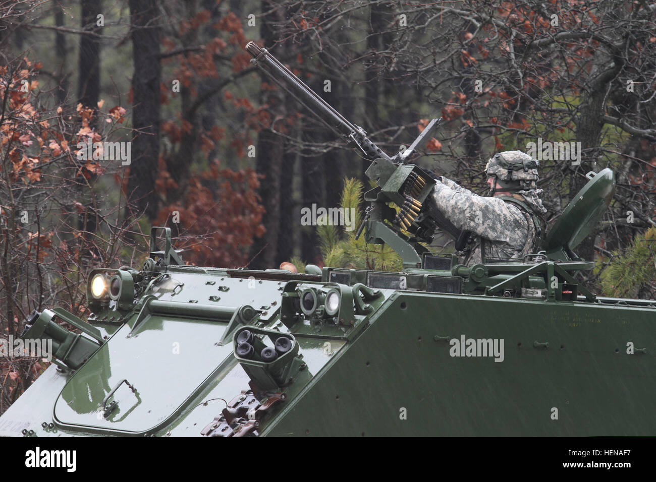 U.S. Army Sgt. Kevin Schik with the 309th Engineer Battalion readies a ...