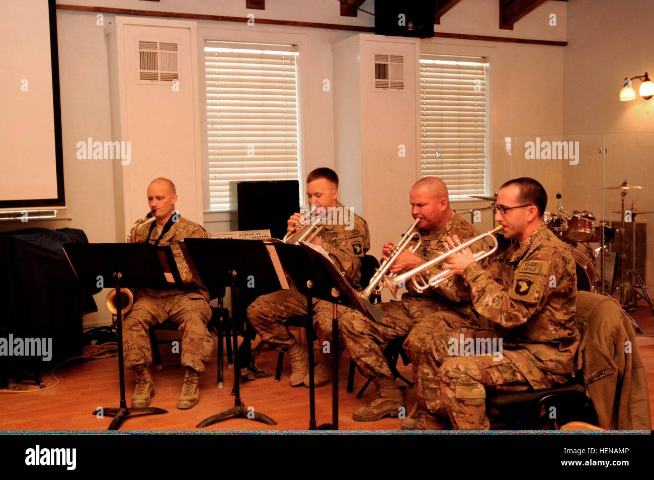 101st airborne division band hi-res stock photography and images - Alamy