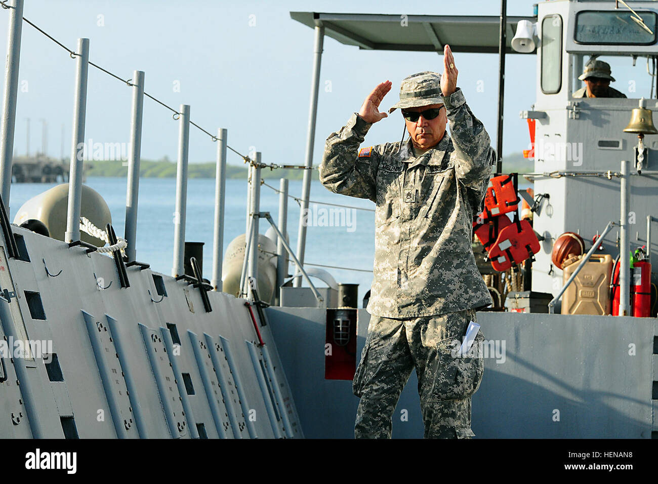 Staff Sgt. Jose Melendez, a member of the Puerto Rico Army National ...