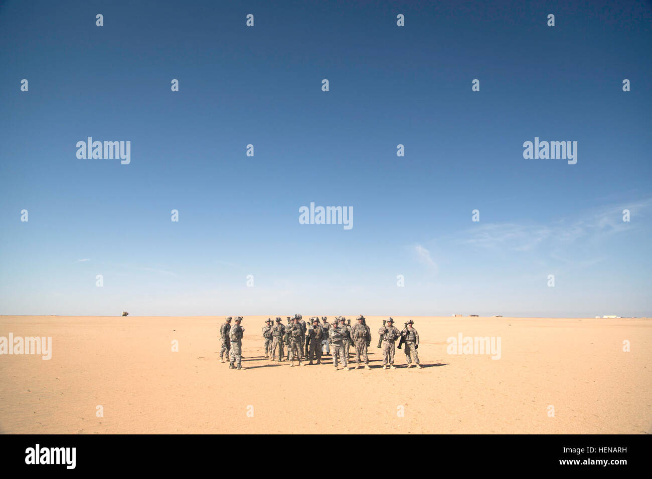 Soldiers from Company A, 1st Battalion, 67th Armor Regiment, 2nd ...