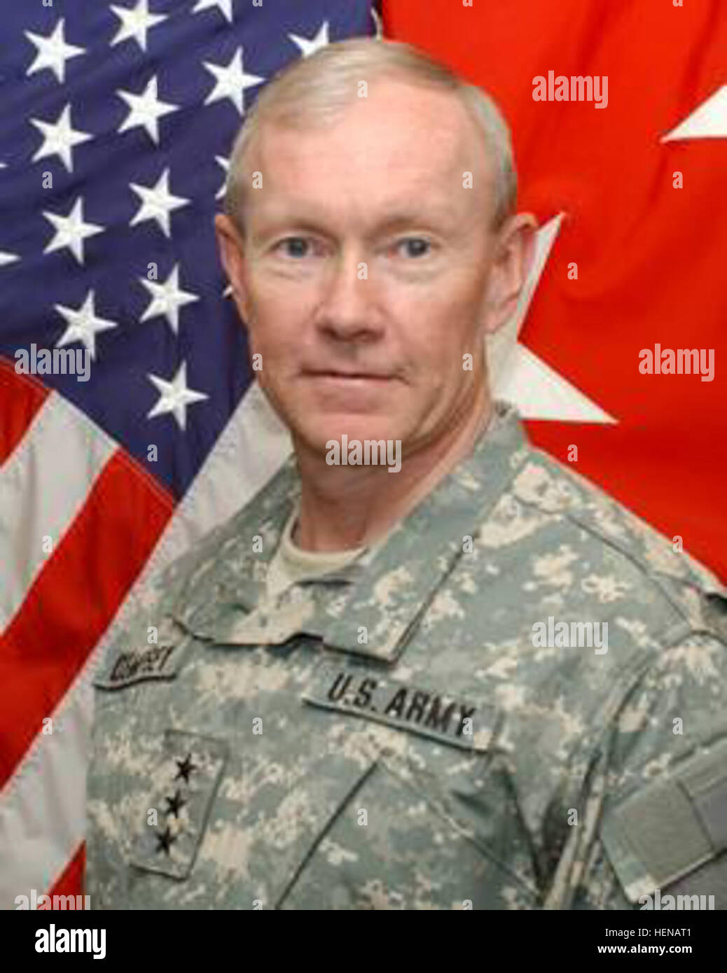 Official Department of the Army photograph LTG Martin Dempsey Stock ...
