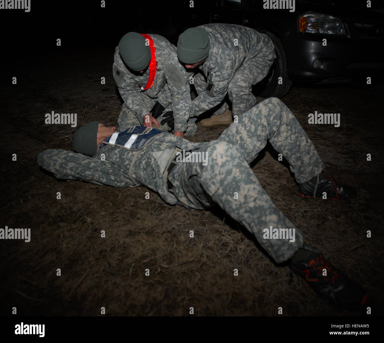 Soldiers of the Headquarters and Headquarters Company "Hoplites," 2nd ...
