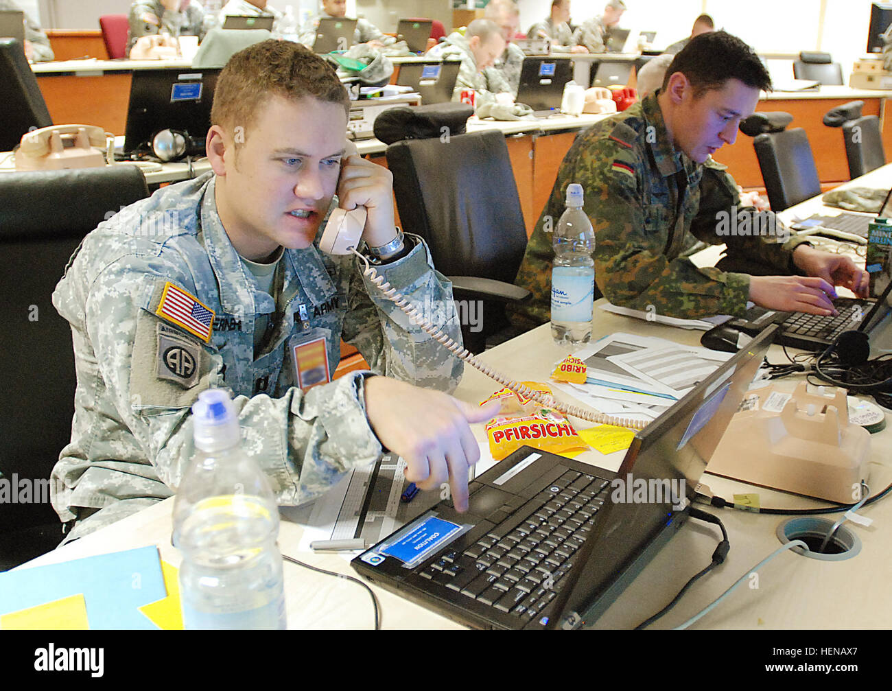 Capt. Ryan Gerner, a Maryland National Guard Soldier with the ...