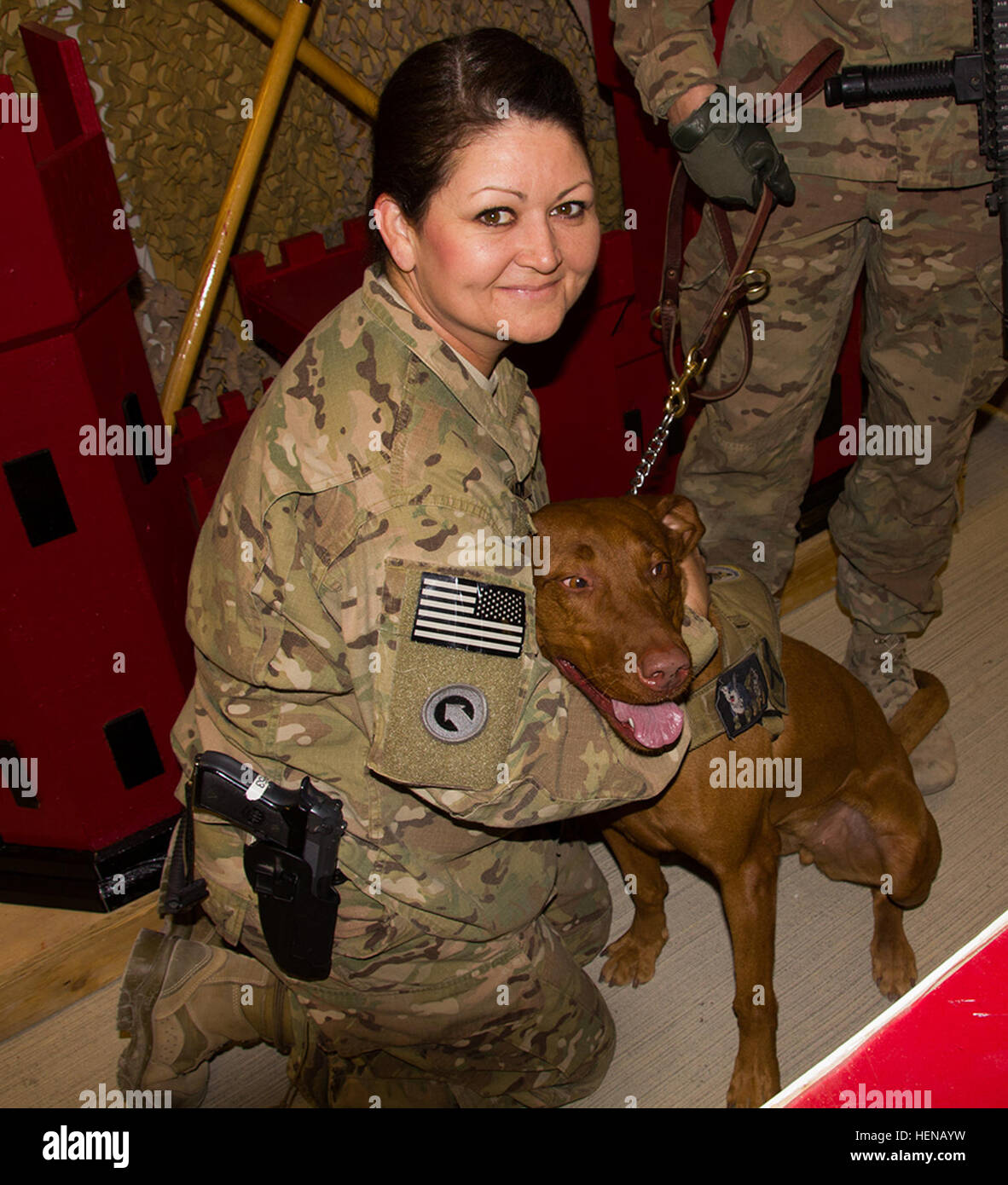 Army 1st Lt. Janice Zimmerman, Personnel Officer, 365th Engineer ...