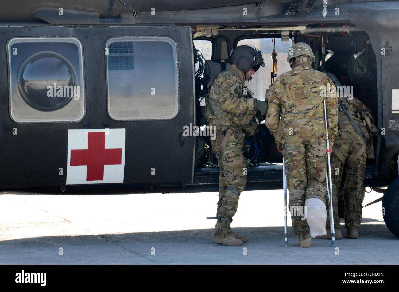 Sgt. Mary McCay, a health care specialist with Task Force Lift, 159th ...