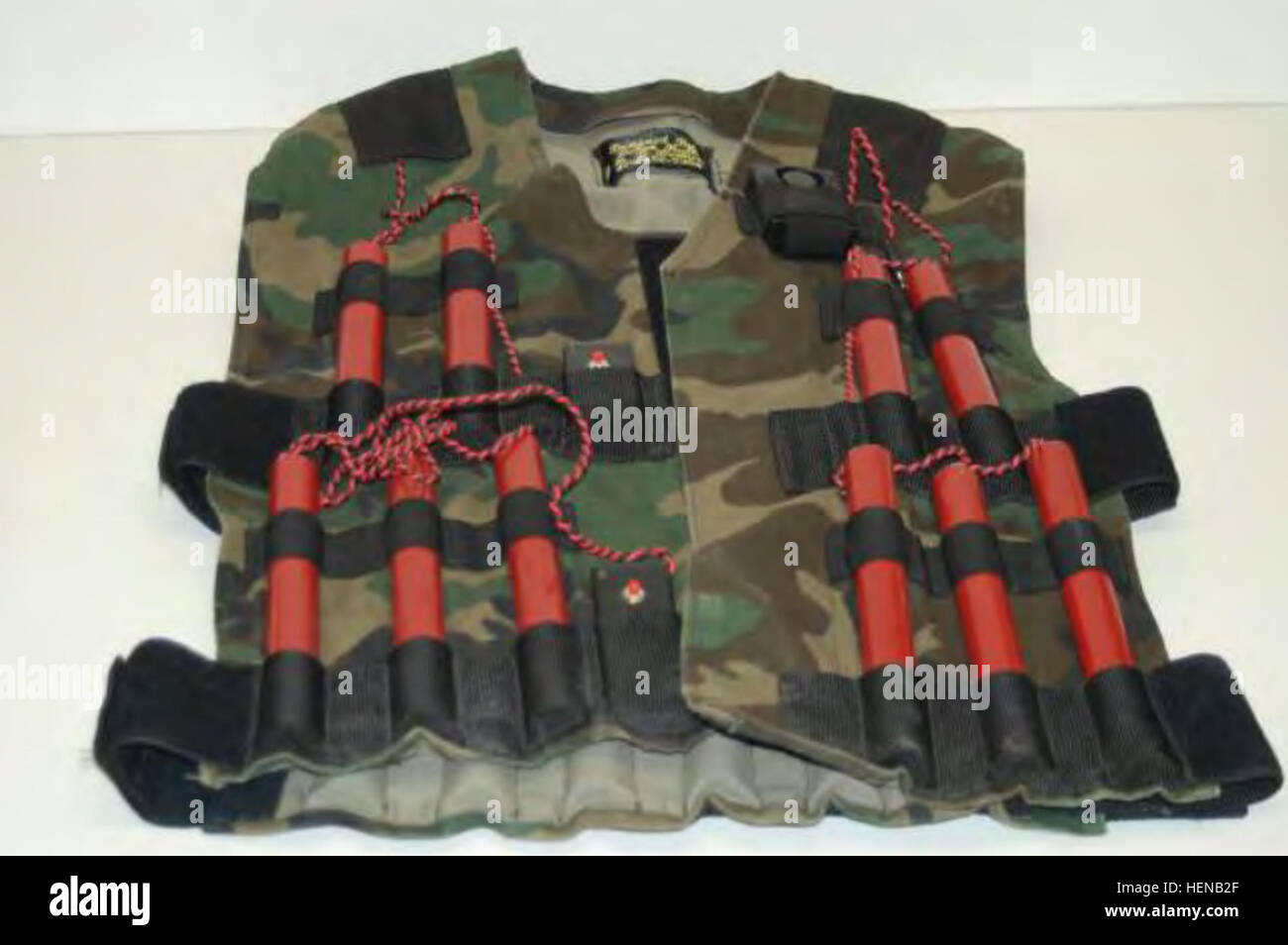A suicide bomb vest is an explosive device designed to be worn on the ...