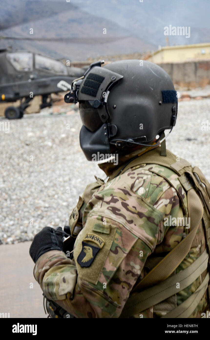 Spc. Adam Mehay with Task Force Lift, 159th Combat Aviation Brigade ...