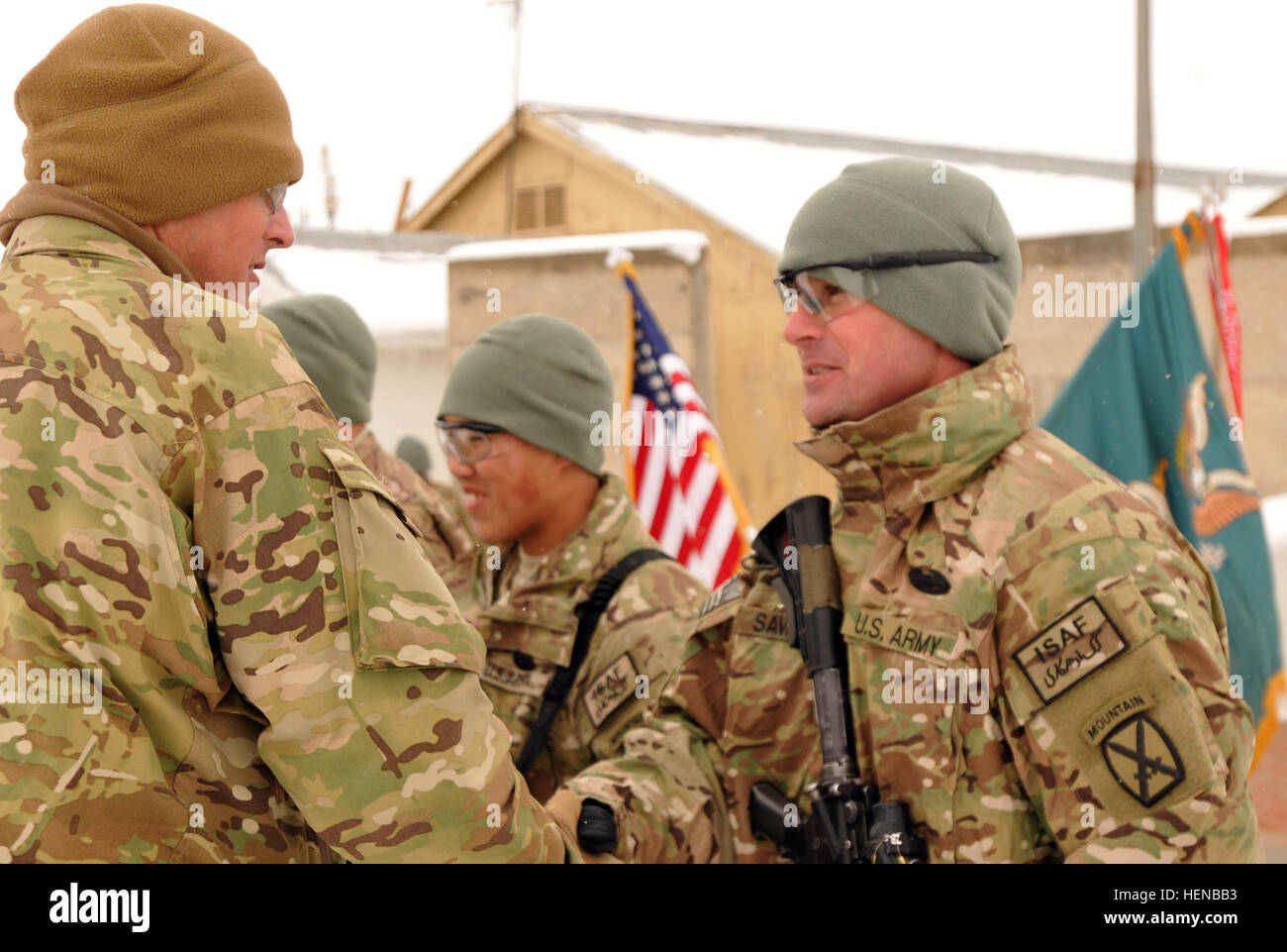 U.S. Army Sgt. Chip Savage, Charlie Company, 2nd Battalion, 87th ...