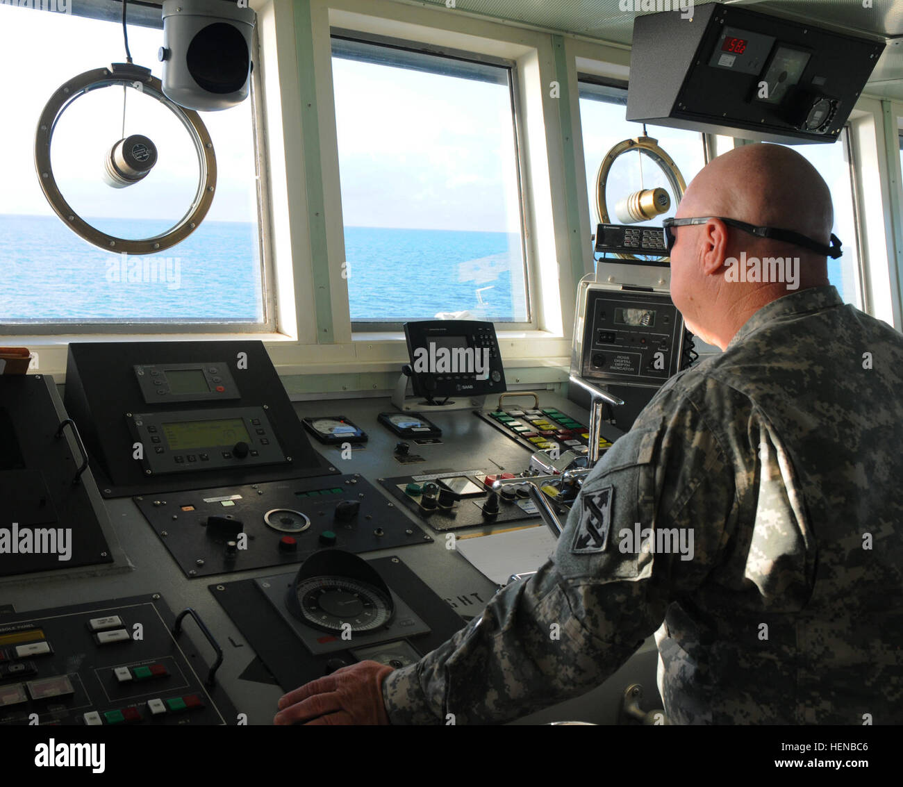 First Mate, Sgt. First Class Kenneth Monroe, assigned to the 824th ...