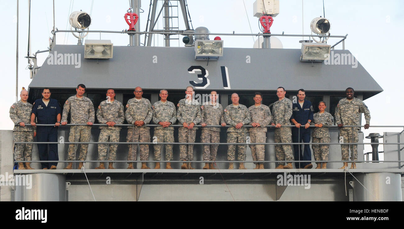 The crew, assigned to the 824th Transportation Company (Heavy Boat ...