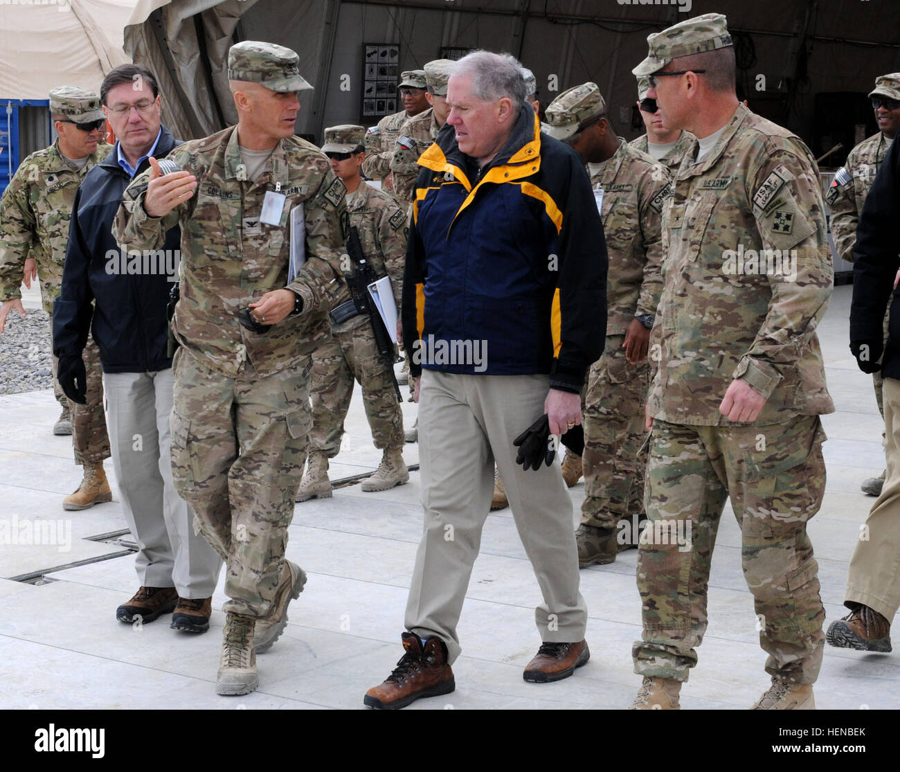 Phoenix, Ariz., native Col. Mark D. Collins, commander of the Fort ...