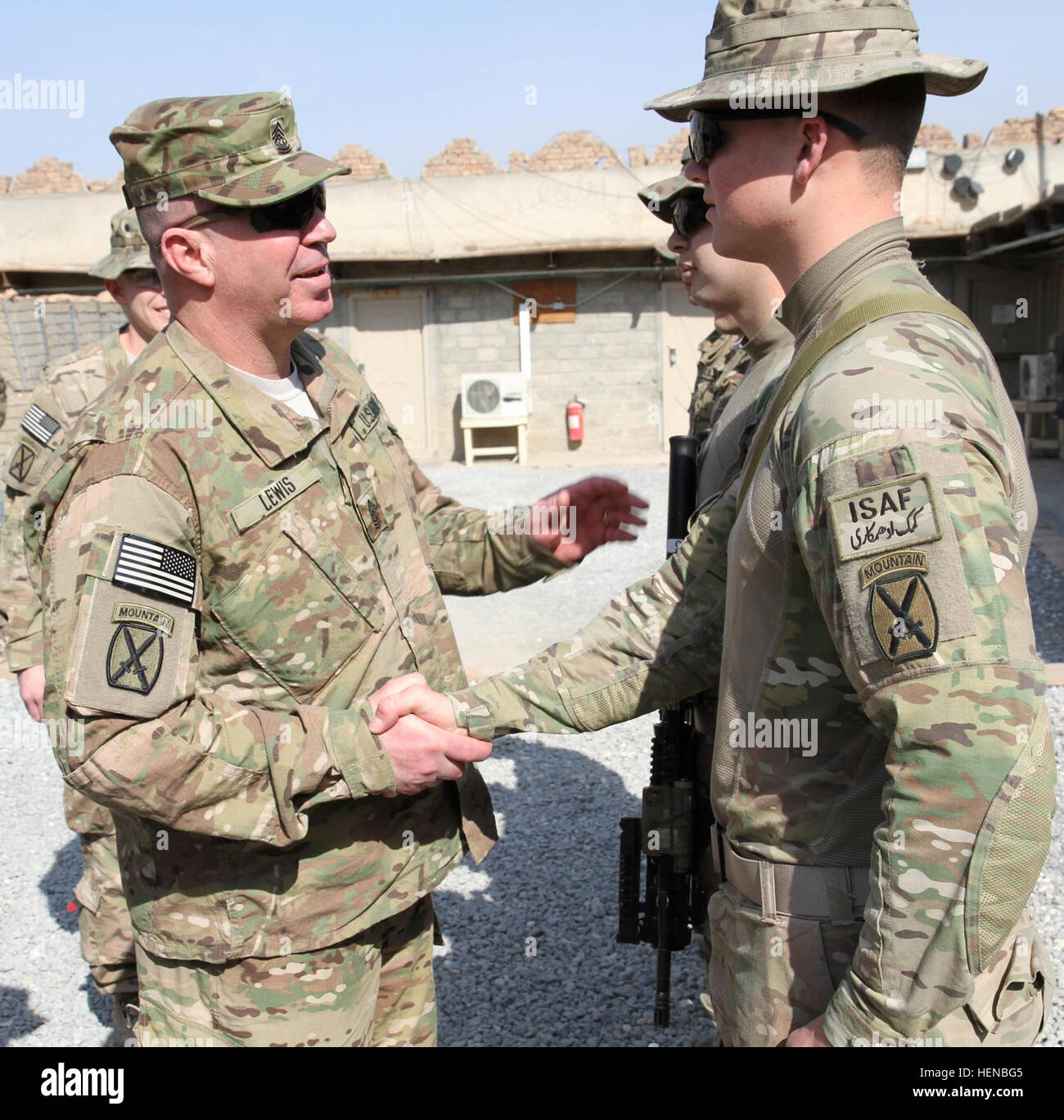 2nd battalion 4th infantry regiment 10th mountain division hi-res stock ...