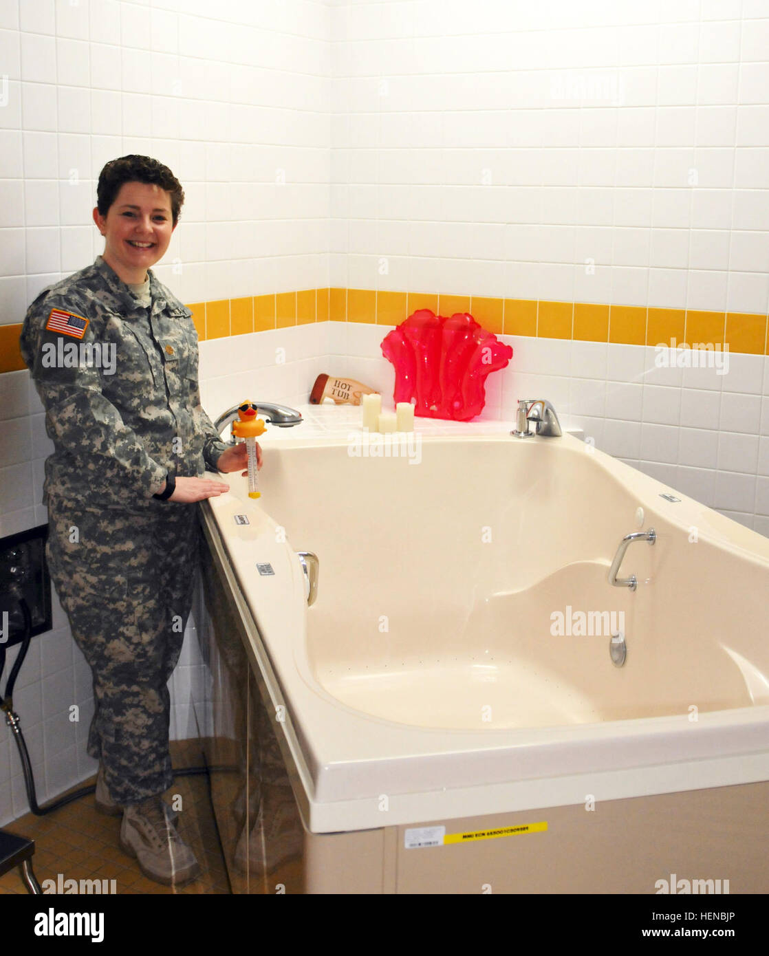 Maj. Elizabeth Nutter, certified nurse midwife and chief of the ...