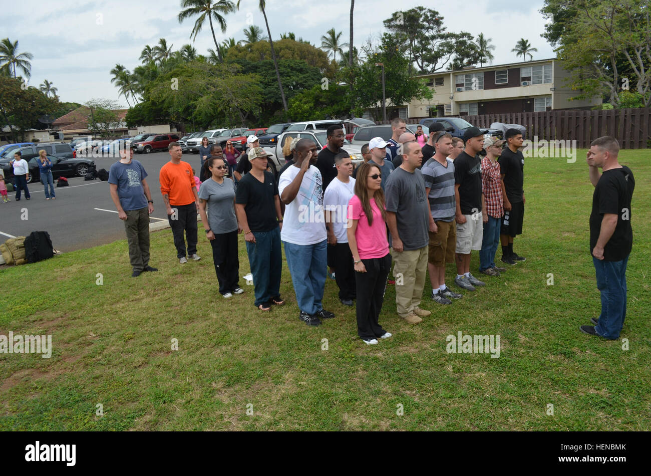 Soldiers of the 605th Transportation Detachment, 45th Sustainment ...