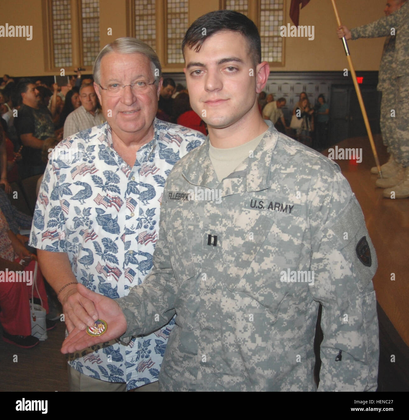 Don Knabe, Los Angeles County Board of Supervisors chairman, presents a ...