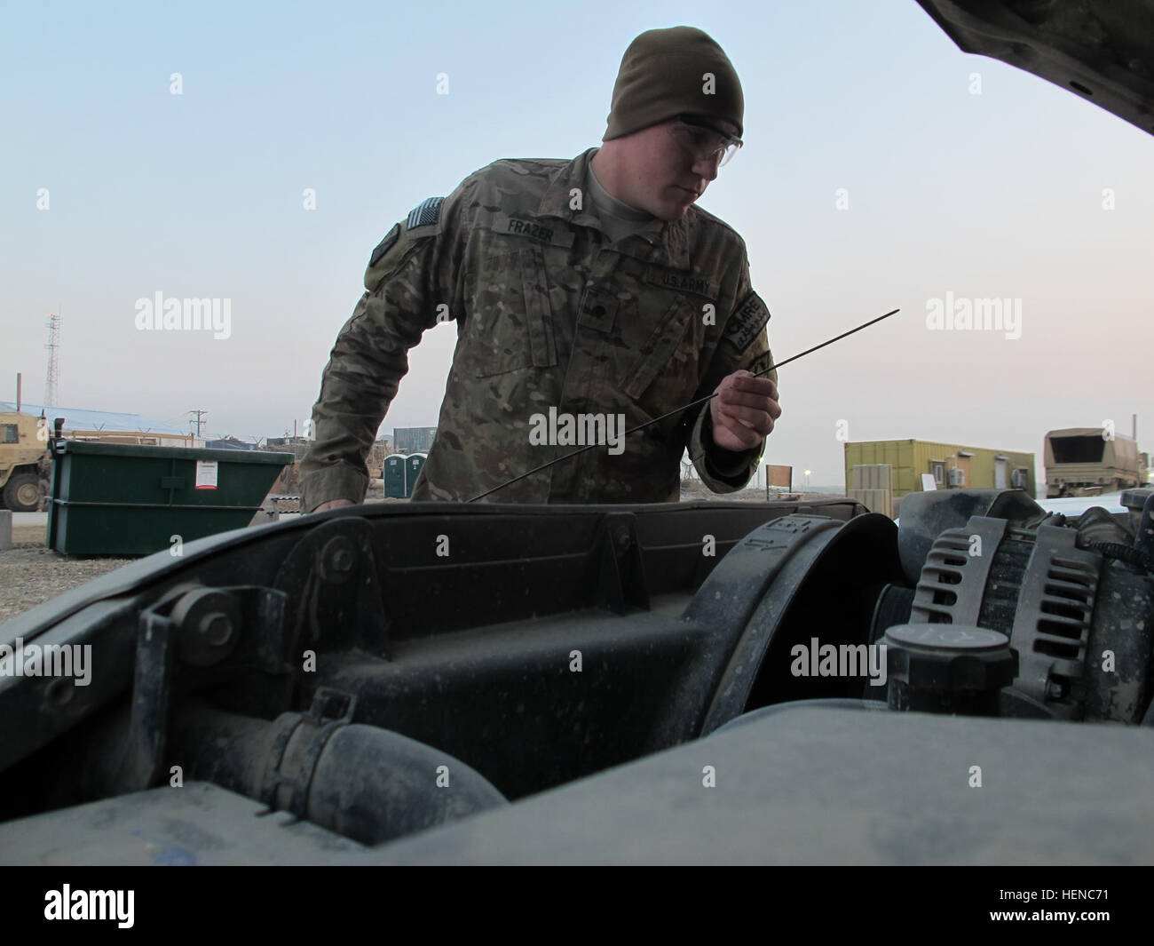Lewiston, Maine, native, Spc. Tyler Frazer, a chemical, biological ...
