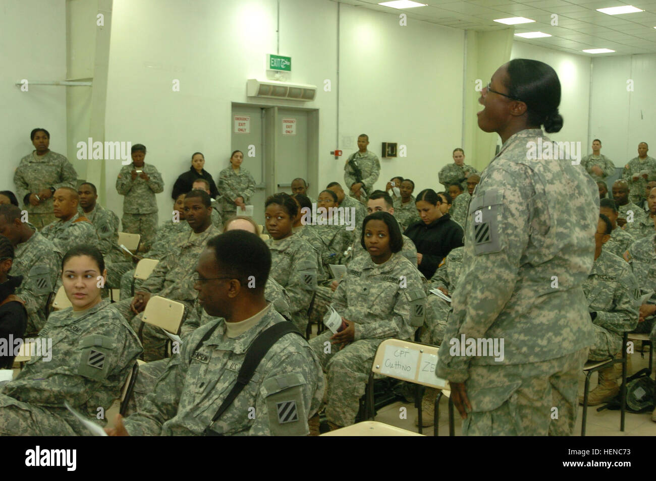 Capt. Christee Cuttino, Headquarters and Headquarters Company, 703rd ...